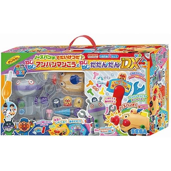 アンパンマンくみたてDIYシリーズ人気のねじねじアンパンマンごうとだだんだんが入ったDXセット!ねじとハイパー電動ドライバーで組み立てよう!このセットだけのチーズ人形とレインボーカラーのねじ付き!くみたて遊びをしながら、お子様の想像力や集中...