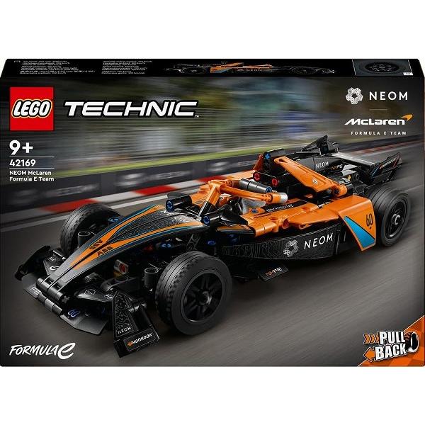 レゴ(R)テクニック NEOM McLaren Formula E レースカー（42169）は、お子さまがやりがいと達成感を味わえる組み立てセットです。マクラーレン・フォーミュラEチームのクルーになりきってレースカーの組み立てや点検に没頭し...