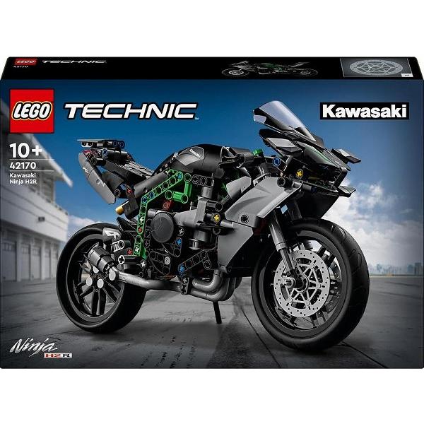 世界最高峰の量産型バイクを精巧に再現できるレゴ(R)テクニック Kawasaki Ninja H2R バイク（42170）は、10才以上のお子さまが機械工学やテクノロジー分野に関心を持つきっかけになります。 ステアリングからサスペンション、...