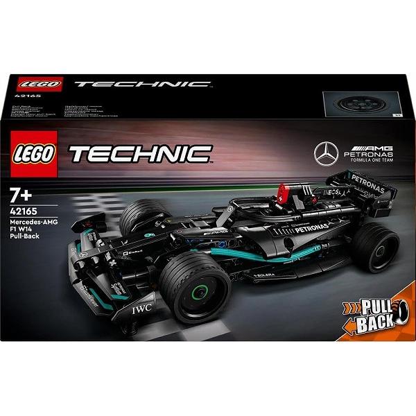 レゴ(R)テクニック Mercedes-AMG F1 W14 E Performance Pull-Back（42165）は、7才以上のレースカーマニアが夢中になる組み立てセットです。実車の特徴をリアルに再現できるだけでなく、猛スピードで走...