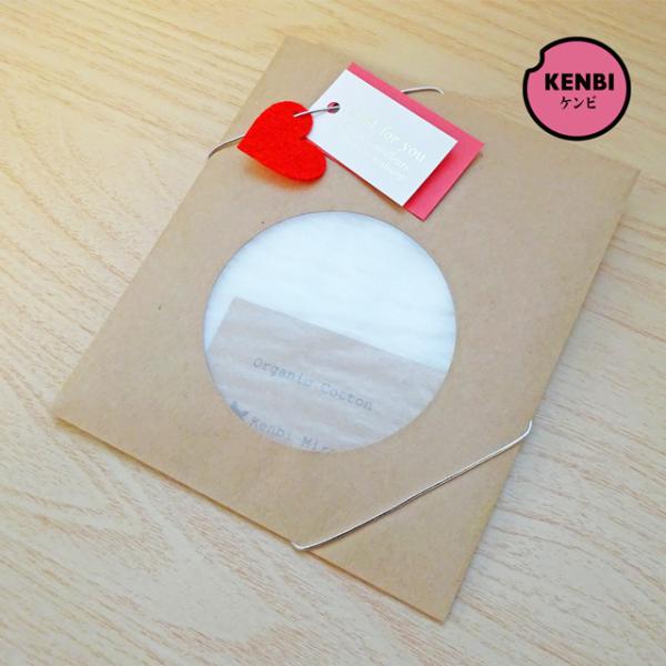 日本のオーガニックコットンふわふわ和綿で作った「ガーゼハンカチ」をプチギフトにかわいい袋に入れておとどけします【素材】和綿100％（オーガニックコットン）