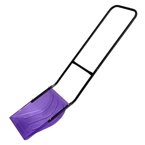 小柄で軽量なので女性やシニア世代の方でも楽々除雪作業が可能。車と車の間など狭いスペースの除雪作業に最適。中間グリップを持てばスコップとしても使える。【仕様・規格】カラー：透明バイオレット皿サイズ：幅340 奥行475 高さ140全長サイズ：...