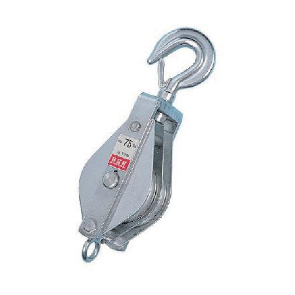 ※画像はイメージです。メーカー：(株)スリーエッチ■強力、堅牢なステンレス滑車です。【用途】ロープを通し、荷物などの吊り上げや引っ張り作業。【注意事項】使用荷重は動滑車としての値です。定滑車としてご使用の場合は半分になります。【仕様】ベケッ...