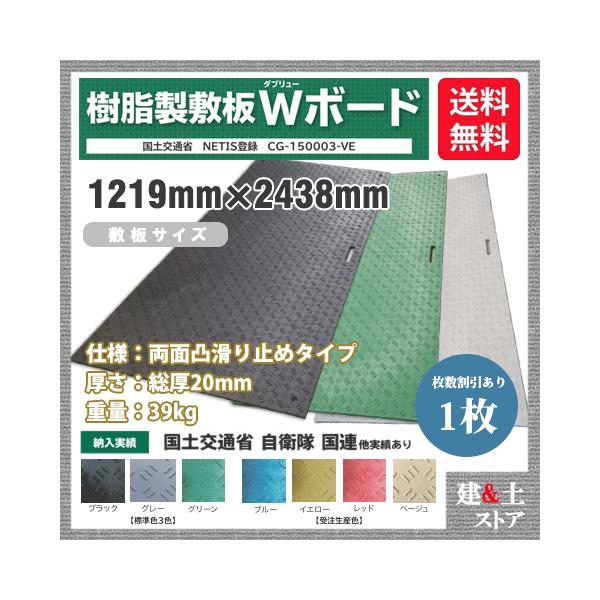 ■特長　●国土交通省 NETIS登録 CG-150003-VE。　●軽量の為、人力で、小人数、短時間で設置可能です。　●荷下ろし等のクレーン作業軽減により、安全性が向上します。　●バイオマスプラスチックを使用しておりCO2排出量を93％削減...