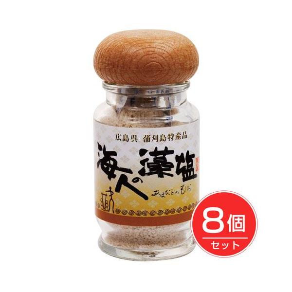 「蒲刈物産　海人の藻塩卓上瓶プレーン　40g」は、瀬戸内の海水と海藻・ホンダワラから作られたまろやかな塩味が特徴の藻塩です。どんなお料理にも使用することができ、海人の藻塩が素材の味を引き立てます。保存に便利で使いやすく、食卓にぴったりな瓶入...