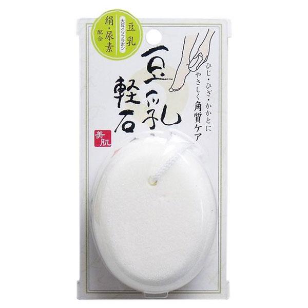 「コジット　豆乳軽石」は、豆乳、大豆イソフラボン、絹、尿素を配合した軽石です。ひじ・ひざ・かかとなど、乾燥や古い角質が気になる部分のお手入れにおすすめです。■メーカー　コジット■区分　健康グッズ/美容グッズ