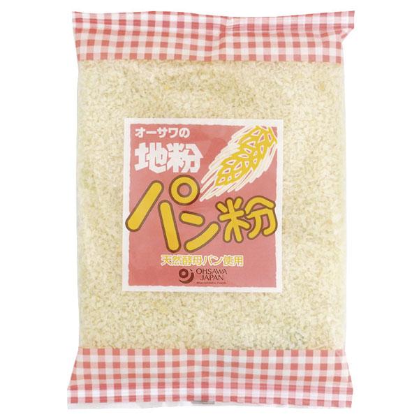 「オーサワの地粉パン粉　150g」は、国産小麦粉・自家製天然酵母でつくったパンを丸ごと粉砕したパン粉です。カラッと揚がり、サクサクとした食感。砂糖・添加物不使用。■メーカー　オーサワジャパン■区分　セレクトフード/調味料/粉類/その他粉類