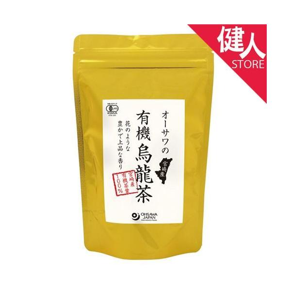 「オーサワの宮崎産有機烏龍茶　60g」は、宮崎産有機茶葉100％の烏龍茶です。花のような豊かで上品な香りをぜひお試しください。有機JAS認定品。■メーカー　オーサワジャパン■区分　セレクトフード/飲料・ドリンク/お茶