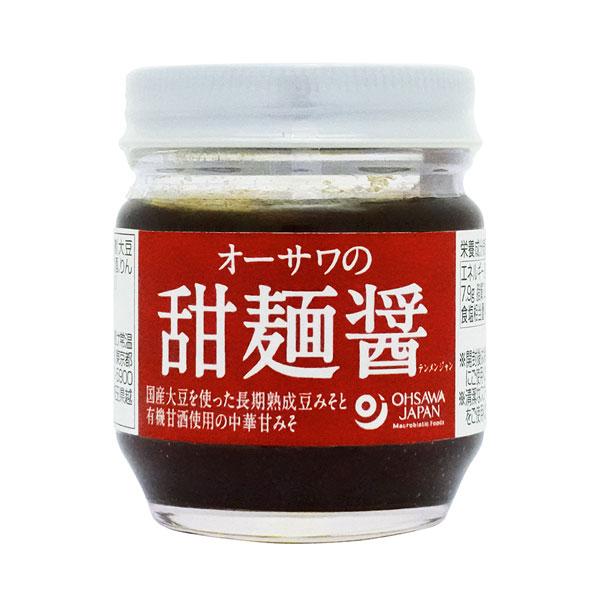 「オーサワジャパン　オーサワの甜麺醤　85g」は、豆味噌に有機甘酒を加えてつくった中華甘みそ 国産大豆使用の長期熟成豆味噌使用。豊かなコクと上品な甘み。砂糖・動物性原料・カラメル色素不使用。回鍋肉や麻婆豆腐、ジャージャー麺などの中華料理や、...