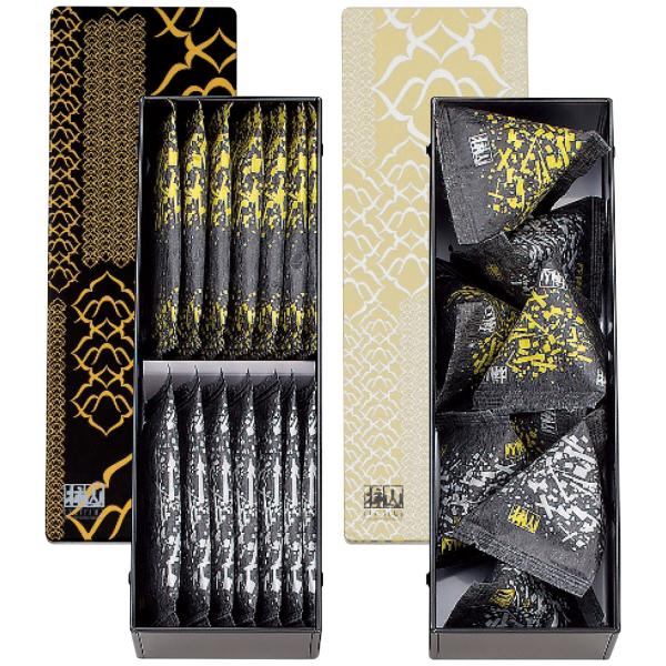 【発売日：2024年03月27日】蒔絵の小箱のような風情に仕立てた化粧缶に代表商品の慶長、慶凰を詰合せました。おかきの定番の味「醤油」や「海苔」、「塩味」が楽しめる墨缶・真珠缶の組み合わせです。詰合せの小窓から覗く美しいデザインが改まった席...