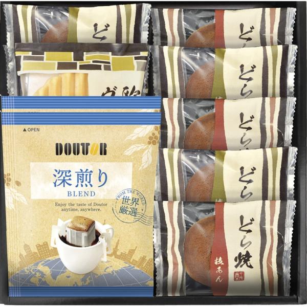 【発売日：2024年02月06日】ドトールコーヒーと、一口サイズのどら焼きとヴァッフェルの詰合せ。もっちりとした生地のどら焼きは食べやすく粒あんと八女抹茶あんの2種類の味をお楽しみいただけます。バターを使用しさっくりと焼き上げた歯ごたえのよ...