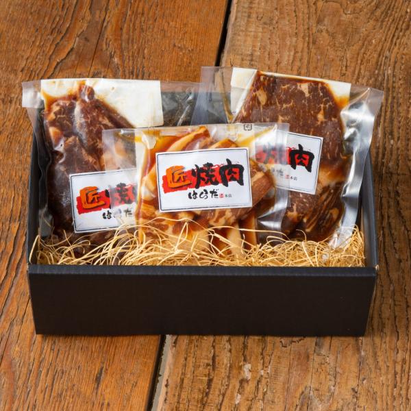 【発売日：2025年03月20日】大阪八尾の焼肉はらだ本店でランチメニューで使用する国産牛のモモ肉・山形豚のバラ肉を、ご自宅で楽しんで頂けるようにお店のタレをあえて個パックにしました。BBQにも最適です。本格焼肉店の味をお試しください。【さ...