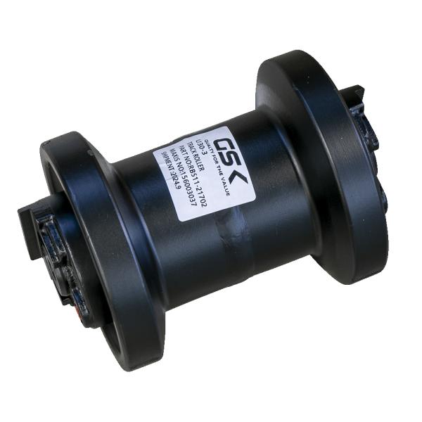 トラックローラ アッセン RX-306E (下部ローラー）機種 :クボタ RX-306E適用号機（シリアル番号）:#前期後期がございます。適用 : ゴム鉄兼用 サイズ : ローラー外径 124φ1台分は8個必要です。機種と号機によって商品が...