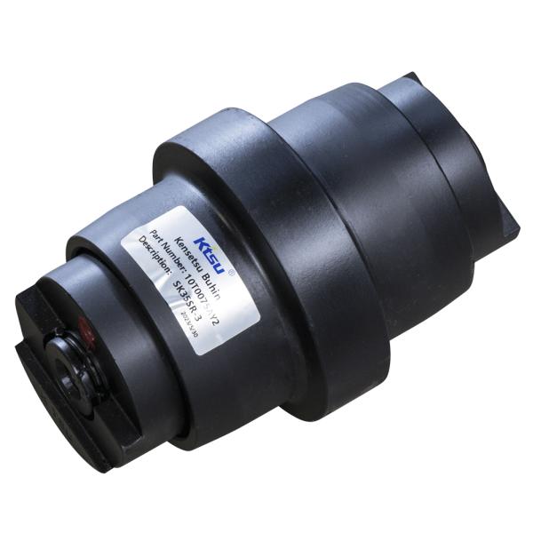 トラックローラー (下部ローラー）機種 : コベルコ SK30SR-5適用号機（シリアル番号）:#-クローラー :ゴムか鉄をご連絡くださいサイズ : ローラー外径 107φ/85φ取り付け用のボルト・ワッシャー付です。（一部の商品を除く）1...