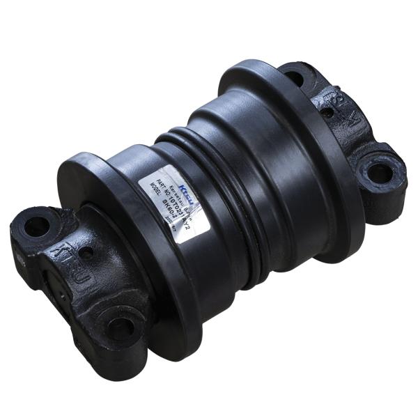 トラックローラー (下部ローラー）機種 : コベルコ SK70SR-1ES適用号機（シリアル番号）:#クローラー :ゴムか鉄をご連絡くださいサイズ : ローラー外径 145φ取り付け用のボルト・ワッシャー付です。（一部の商品を除く）1台分は...