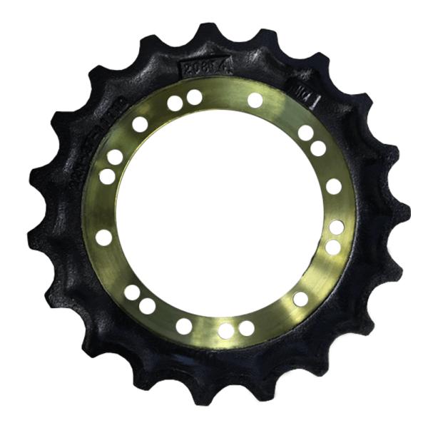 スプロケット （スプロケットリム）機種 : コマツ PC58UU-6適用号機（シリアル番号）:##30001-適用 :サイズ :19山/ボルト穴18H取り付け用のボルト・ワッシャー付です。（一部の商品を除く）1台分は 2SETご購入ください...