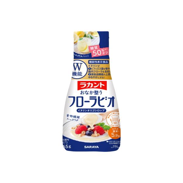 イヌリンによる"整腸・食後血糖値上昇抑制″ W機能の腸活シロップWの機能でおなか整う！「整腸」と「血糖上昇抑制」W機能の100%植物由来シロップ。ラカントブランド初の機能性表示食品。機能性表示食品＜届出表示＞本品にはイヌリンが含まれます。イ...