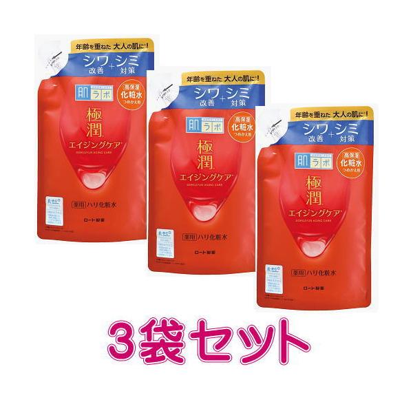 ■メーカー：ロート製薬株式会社エイジングケア＊1にこだわった極潤シリーズです。有効成分ナイアシンアミドと、3種のヒアルロン酸（うるおい成分）配合。シワ改善・シミ対策＊2を同時に行い、年齢を重ねた大人の肌＊3に、すみずみまでうるおいを与える薬...