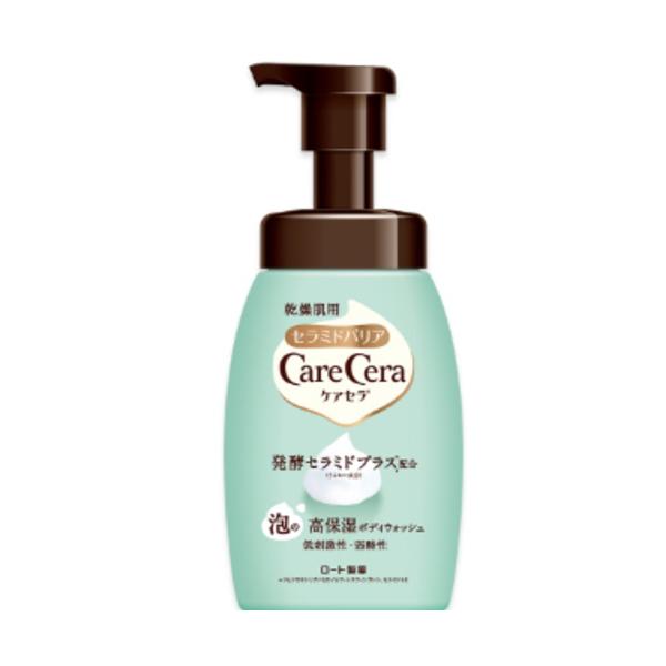 ■メーカー：ロート製薬株式会社うるおいを守って洗い上げる泡タイプのボディソープです。たっぷりの泡を手でやさしく広げて洗います。うるおい成分＜セラミドプラス★、7種の天然型セラミド☆＞配合。セラミド（うるおい成分）を与え、肌に残して洗う「セラ...