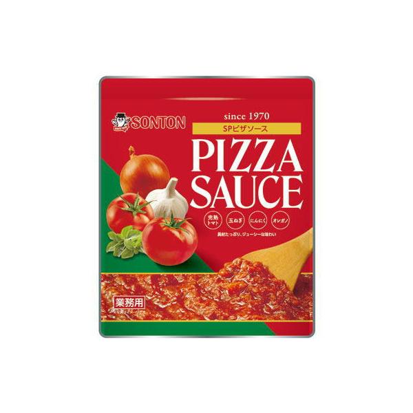 完熟トマトをベースに玉ねぎを入れた、手作り感のある具材たっぷりでジューシーなピザソースです。にんにくの香りと完熟トマト・オレガノの爽やかな味わい。