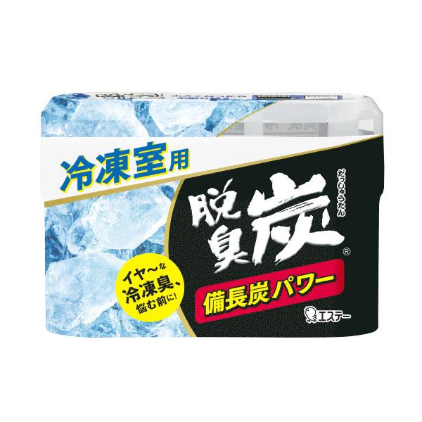●当社独自のゼリー状の炭（備長炭＋活性炭）＋炭シートで強力脱臭。　●気になる冷凍保存臭をしっかり脱臭！●ニオイうつりの原因となるイヤなニオイを脱臭します。●ゼリー状の炭が小さくなったらお取り替えです。