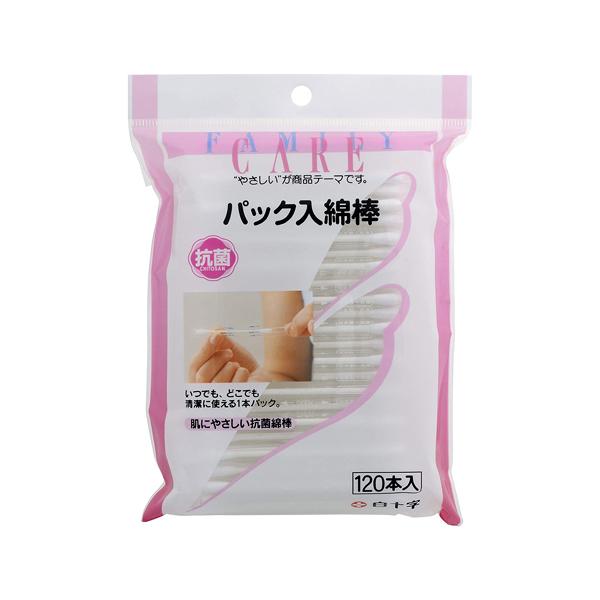 ●白十字 FCパック入綿棒の商品詳細●「やさしい」が商品のテーマです。●いつでも、どこでも清潔に使える1本パック。●肌にやさしい抗菌綿棒。●1本ずつ個別にパックされ、いつでも清潔な状態で使える紙軸綿棒です。必要な本数に切り離せるので、携帯用...