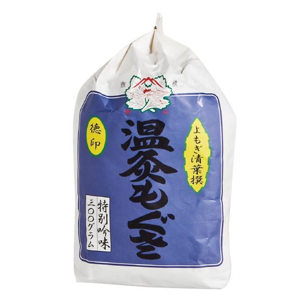 しょうが灸、にんにく灸、塩灸などのあらゆる隔物灸に最適。温灸として十分な熱量があります。汎用性の広い標準「温灸もぐさ」。