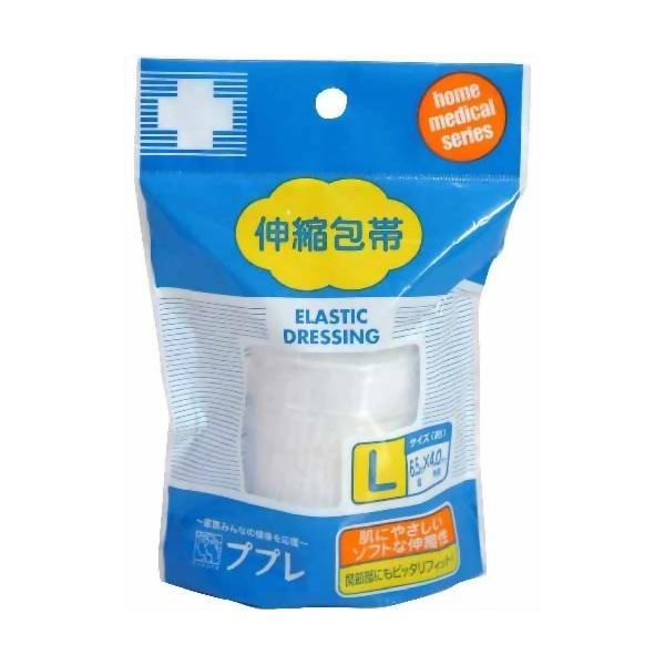 ●伸縮性にすぐれているので、巻きやすくズレにくい伸縮包帯です。●通気性・肌触りにすぐれているので患部の圧迫感がありません。●繰り返し使えるので、経済的です。綿・ナイロン・ポリウレタン使用。