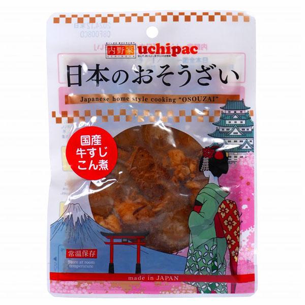 ●日本のおそうざいシリーズ。●国産牛すじ肉使用で、とろとろの牛すじが病みつきになるおいしさです。玉こんにゃくがアクセント。●常温保存で賞味期間が1年7ヵ月。●種類豊富で、素材の味を生かしたおそうざい。●常温保存で、どこでも食べられるおそうざ...