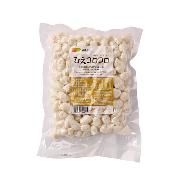 ●ひえをアルファー化して、香ばしいパフにした素朴なお菓子です。●味付けはしておりませんのでそのままでも、お湯やスープに入れて浮き身やおかゆ代わりにもお使い頂けます。