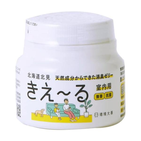 ●置くだけで消臭。●ゆっくり蒸発、しっかり消臭●環境微生物群（乳酸菌等）を発酵・培養した「善玉活性水」から生まれたバイオ消臭ゼリーです。●イヤな臭いだけをスッキリ消臭します。