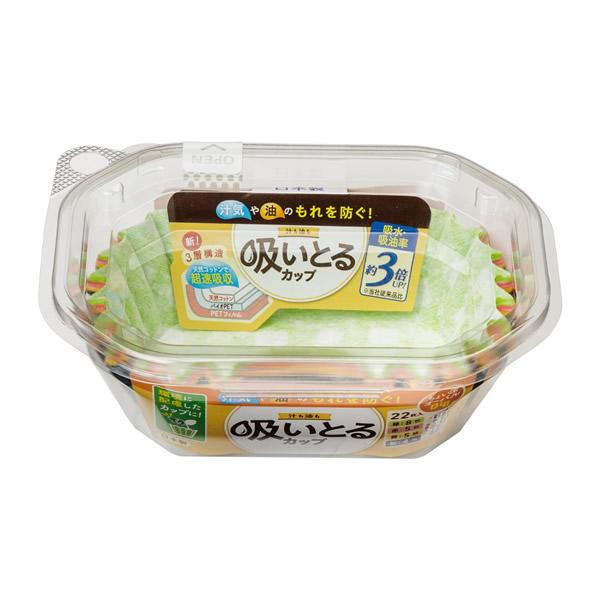 ●吸水、吸油率約3倍※UP！余分な汁気や油など吸いとるお弁当用おかずカップです。※メーカー従来品比●天然コットンを使用しており、超速吸収しておいしさをキープします。●三層構造で汁モレを防止します。●ちょっと深めで色移りを防止します。●水分や...