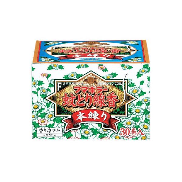 ●涼やかな香りの天然香料入●ピレスロイド系殺虫成分を使用。●約7時間燃焼し、安定した殺虫効果を発揮。
