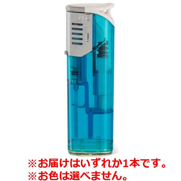★爆買★●風に強いターボライター。●炎が見える安全設計（赤色への着色）。●ハードタイプのスライド着火方式。