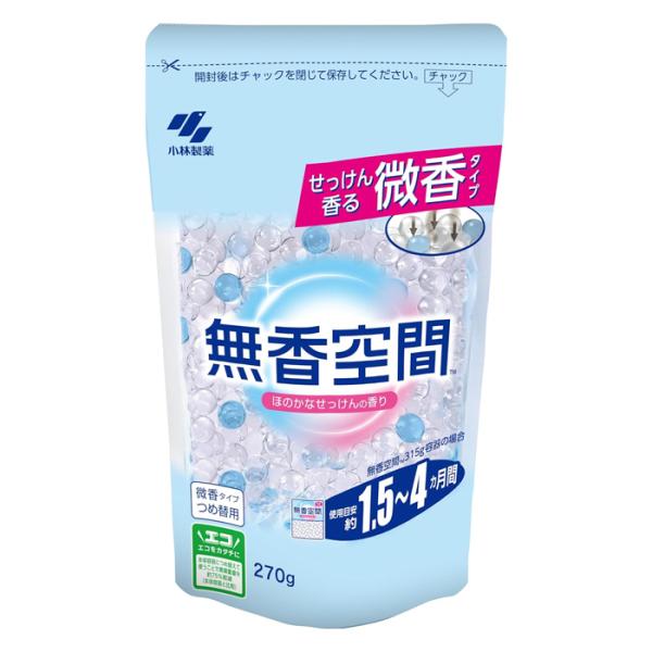 ●ほのかに香りが漂う微香タイプの消臭剤です。●各種の消臭作用を持つアミノ酸系消臭成分を配合。●透明ビーズが様々な気になるニオイを効果的に消臭します。●ニオイの発生源のできるだけ近くでよどんだニオイを感じるところにお使いください。