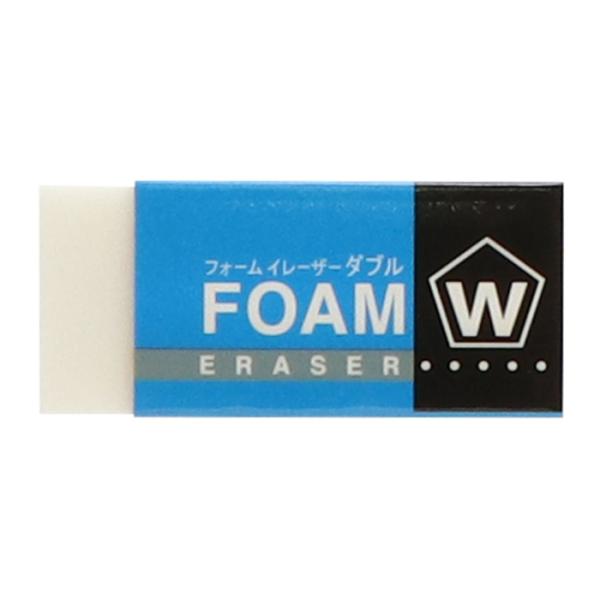 ●フォーム(特殊発泡体)とイレースポリマー(字消し成分)のWレジン構造です。●タッチが軽いです。●消しクズがまとまります。●よく消えます。●コシがあります。●消しゴムが汚れにくいです。