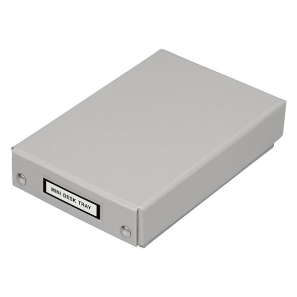 ●『キングミニ』シリーズは、誰もがオフィスで一度は目にしたことがあるおなじみのキングジム製品が、便利で可愛いミニチュアサイズになった文房具シリーズです。●ロングセラー製品デスクトレーの形をしたカードサイズの収納トレーです。●カードや名刺、ト...