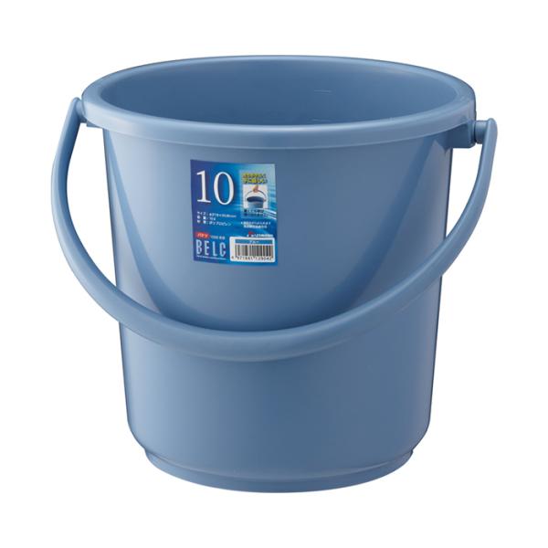 ●丸い持ち手が手に優しいバケツ●食品衛生法適合品