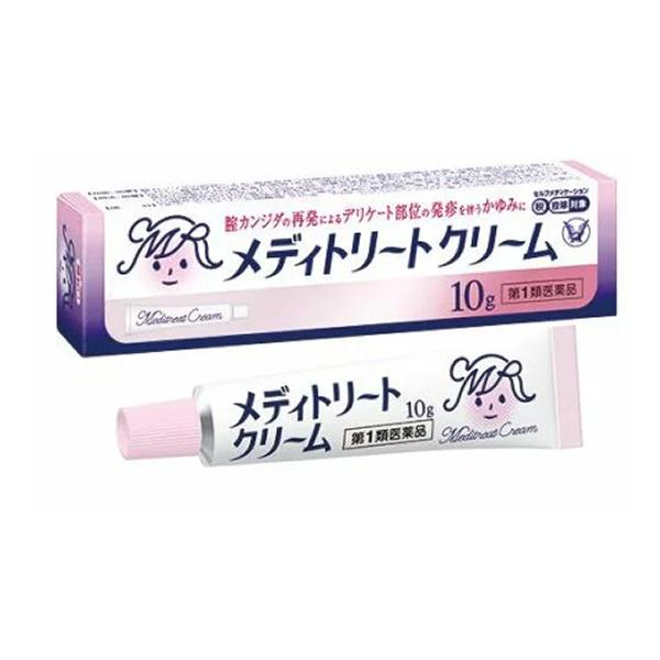 ●メディトリートクリームは、ミコナゾール硝酸塩を主成分とした外陰用の治療薬です。●ミコナゾール硝酸塩は、腟カンジダの原因であるカンジダ菌を殺菌し、腟カンジダによる諸症状を改善します。●メディトリートクリームは、腟カンジダの再発による、発疹を...