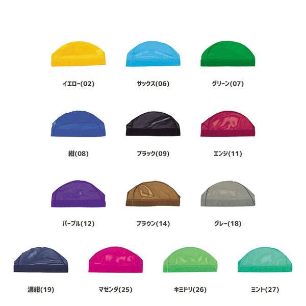 ●Vの縫い目を正面にしてかぶります。