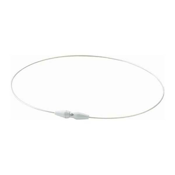 ●留め具にはアルミ素材、紐部分にはアレルギーの起こりにくい「サージカルステンレスワイヤー」を採用。●軽量で水に強く、サビにくい、スポーツシーンのハードな使用にも耐える高耐久性。●留め具部分は左右に引っ張って外し、着けるときは差し込むだけの簡...