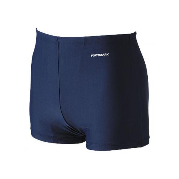 ●UPF50+の生地を使用したパンツタイプのスクール水着。