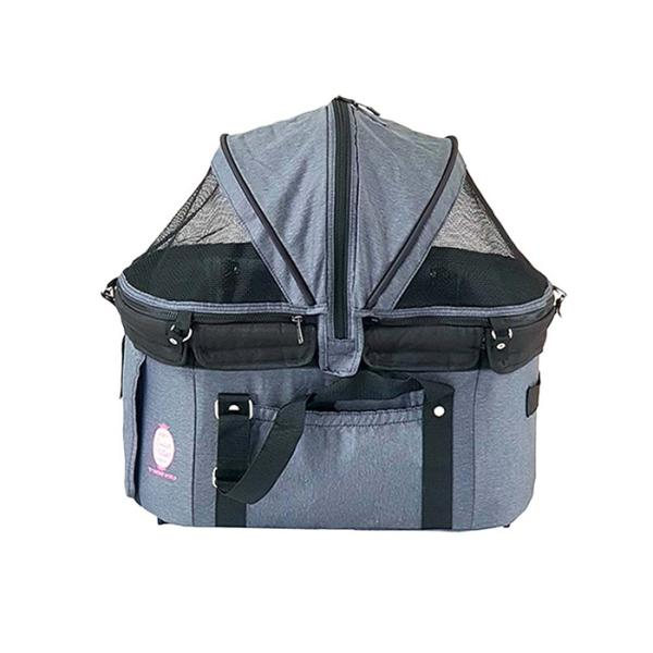 ★爆買★大人気の「ディア・スイートハート」が進化して新登場！機能が充実！さらに使いやすくなりました♪大好評のディア・スイートハートカートのバック単品で販売!・日よけ＆飛出し防止テント・前面メッシュ窓のカバー開閉可能通気性に優れ、ペットの様子...