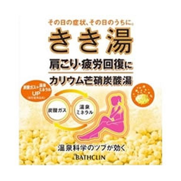 ●温泉由来成分（塩化カリウム・硫酸ナトリウムほか＋炭酸ガス）が温浴効果を高めて体のすみずみまで血流を改善し、筋肉の緊張をほぐし、肩こり・疲労感をラクにします。●気分やさしいはちみつレモンの香り