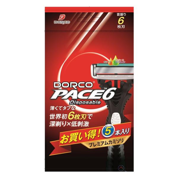 ●首振り式で6枚刃でスムーズにやさしく剃れるディスポカミソリの5本パックです。●コンパクトヘッドに搭載した6枚刃により多くの毛を立たせることで、少ないストロークでしっかり深剃り、さらに肌への圧力が分散されるので、優しい剃り味を実現するととも...