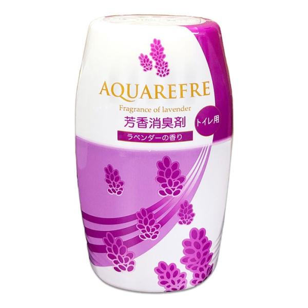 ●爽やかなラベンダーの香り。●室内芳香消臭剤としてもお使いいただけます。●消臭効率を考えたコの字型ろ紙を使用し、気になるニオイをしっかり消臭。●エコを考えたネジ切り省資源キャップ採用。