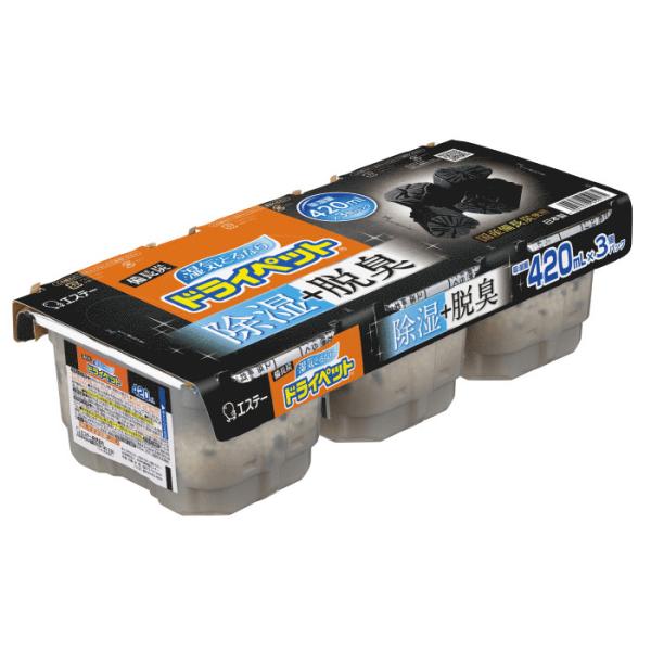 ●除湿剤に備長炭と活性炭を特殊配合。湿気とニオイを除去します。●場所を選ばず、どこにでも気軽に置ける汎用タイプ。