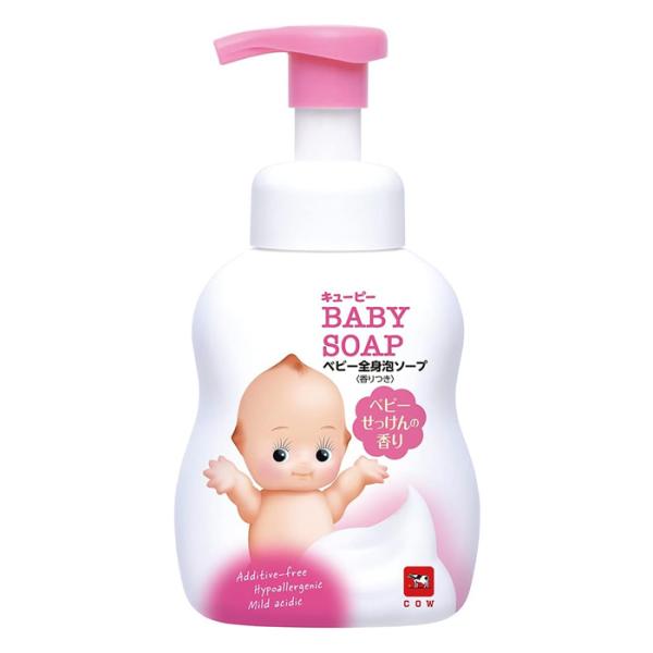 ●ふんわりキメ細かな泡で、赤ちゃんのデリケートなお肌のうるおいを守りながら汗や汚れを洗い流します。●すすぎラクラク、泡切れすっきり。●皮ふ保護成分：シアバター・スクワラン●弱酸性●頭・顔も洗えます