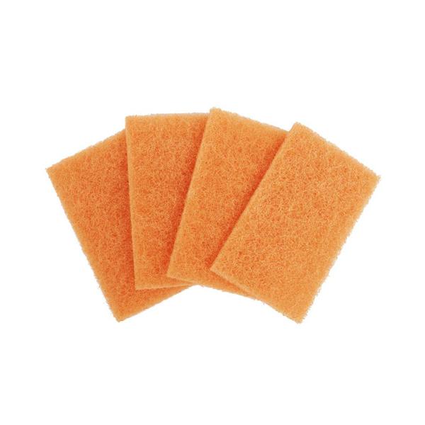 ●スポンジ重曹 クリーナー 4枚入りの商品詳細●洗剤を使いたくない所のお掃除に・・・重曹を不織布に含ませたキッチンクリーナー。●水でしめらせてこするだけで、油汚れ、手アカ等をすっきり落とす。●食品にも使われる自然素材で、小さなお子様がいるご...