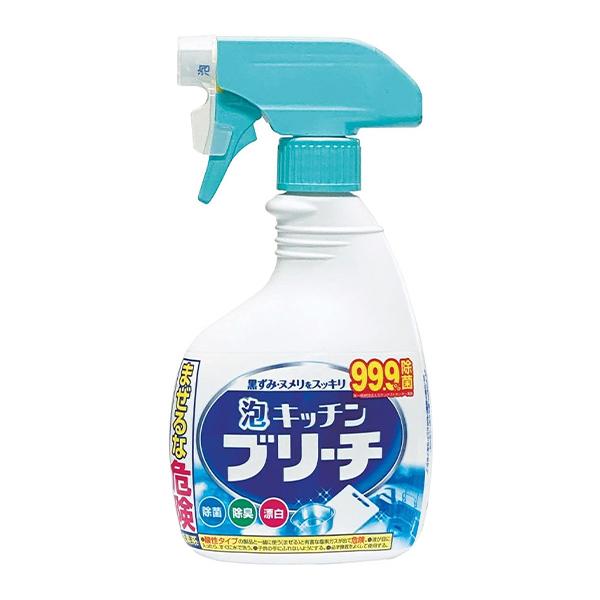 ●スプレータイプの台所用漂白剤です。●台所の気になる汚れにポイント噴射で泡が素早く効果を発揮。●食器、まな板などの除菌・漂白・除臭に。